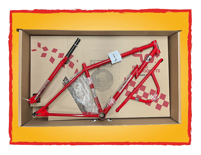29” Phaze 1 Red Limited Edition Frame and Fork – cwracing.com